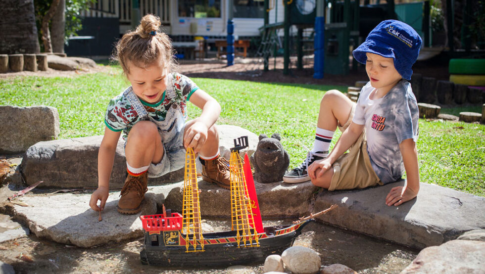 Playful learning by the lake at this Tewantin Community Kindergarten