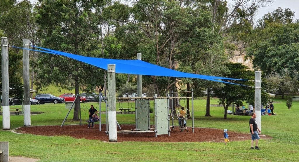 Barbecues, picnics and play at Cormorant Bay, Lake Wivenhoe