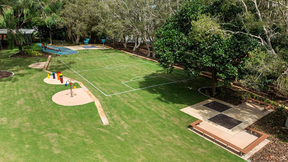 Stunning new playground at Sunshine Beach State School