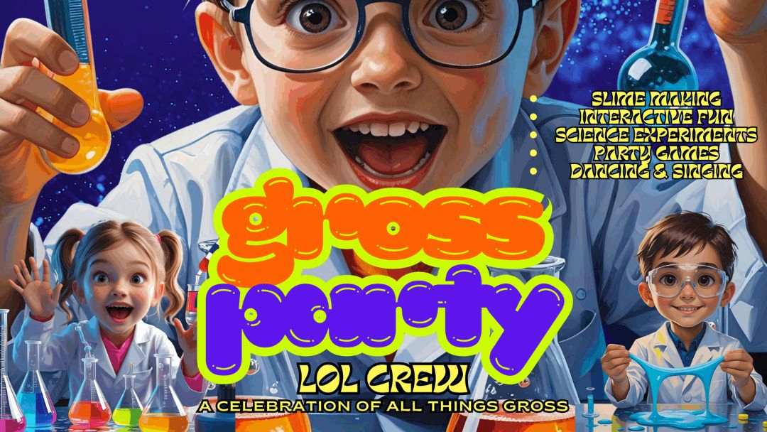 Kids Gross Party | Kids in Brisbane, Gold Coast, Sunshine Coast | KOTC