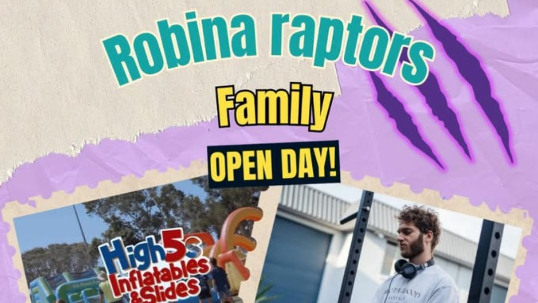 Robina Raptors Family Open Day | Kids in Brisbane, Gold Coast, Sunshine ...