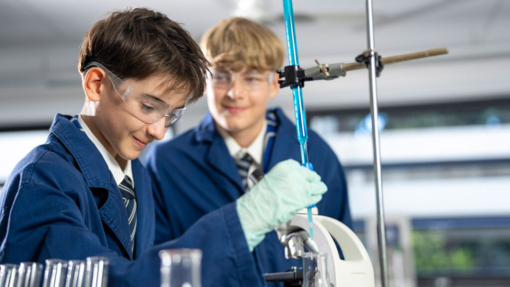 Inside the Brisbane boys school building confident young men